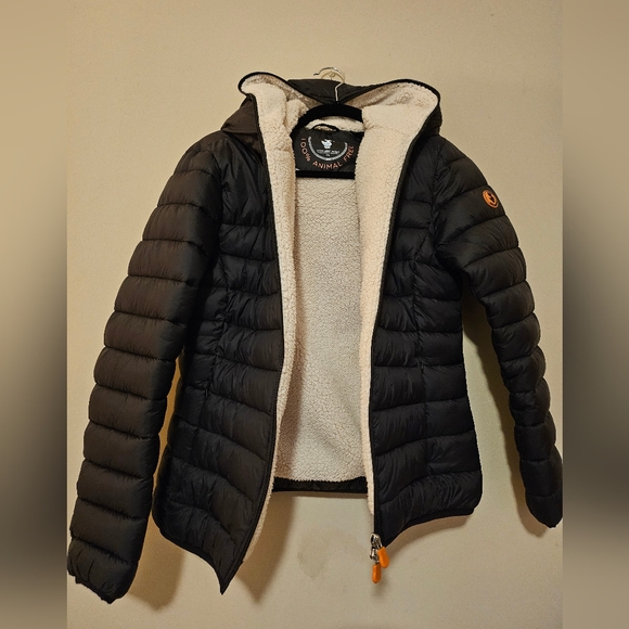 SAVE THE DUCK | Jackets & Coats | Save The Duck Gwen Sherpa Hoodie | Poshmark